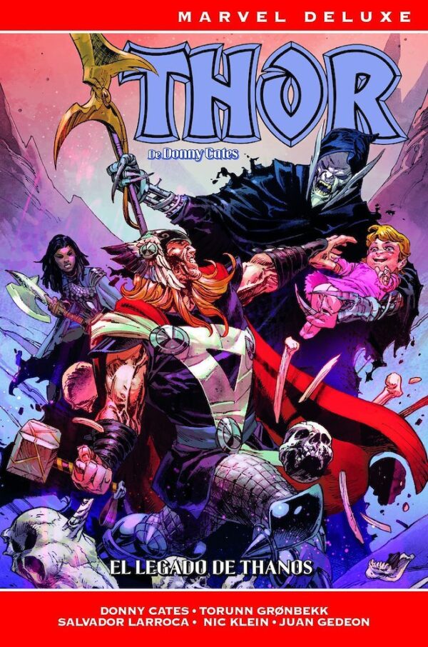 Thor De Donny Cates 03: El Legado De Thanos (Marvel Deluxe) | Shinobi ...